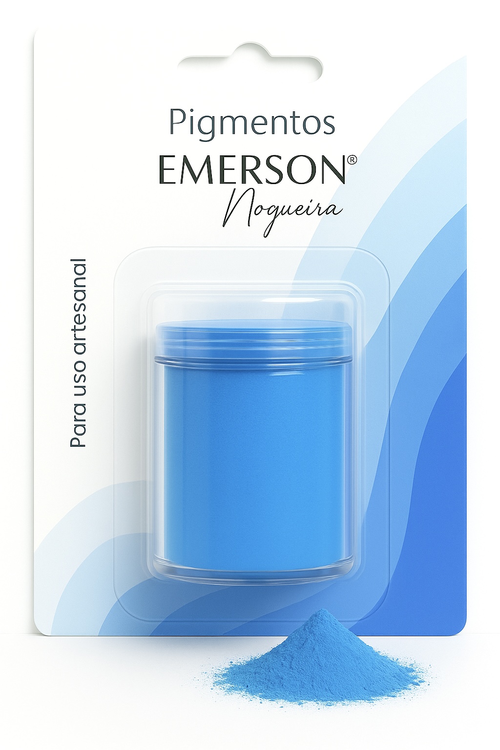 Pigmento azul fluorescente 3.5g – Emerson arte